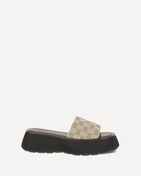 Gucci Oversized Sole Slider Sandals