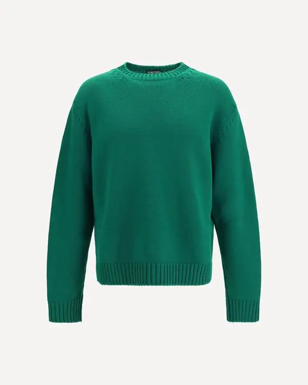 TOM FORD Wool And Cashmere Crew Neck Sweater