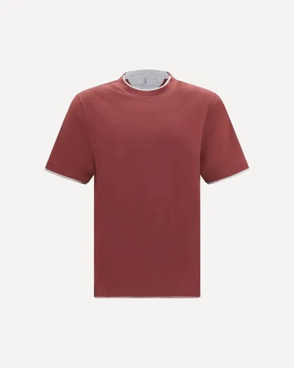 Brunello Cucinelli Cotton T-shirt Ale