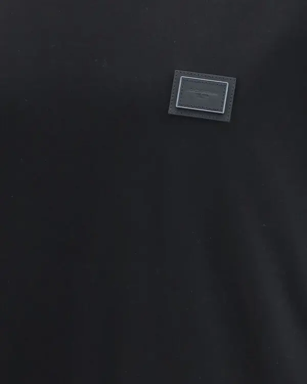Dolce & Gabbana Cotton T-shirt With Logo Plaque