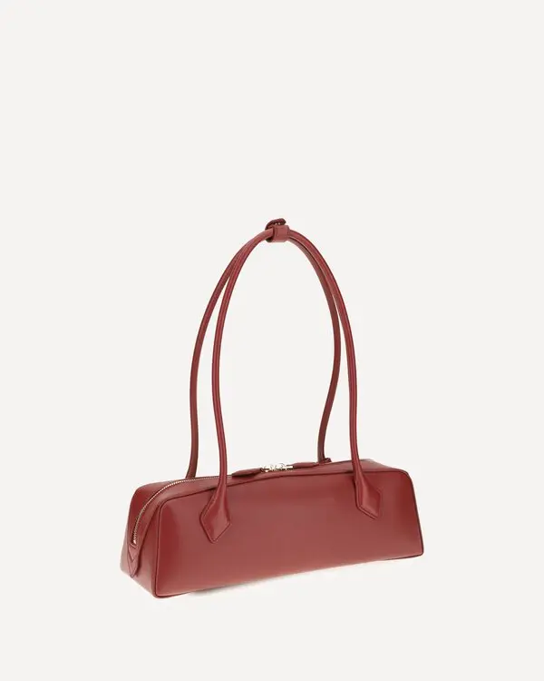 Alaïa Small Le Teckel Shoulder Bag - Red