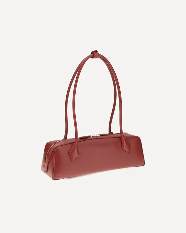 Alaïa Small Le Teckel Shoulder Bag - Red