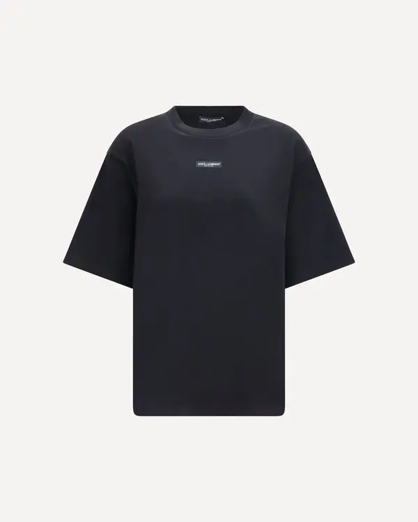 Dolce & Gabbana Cotton Jersey T-shirt - Black