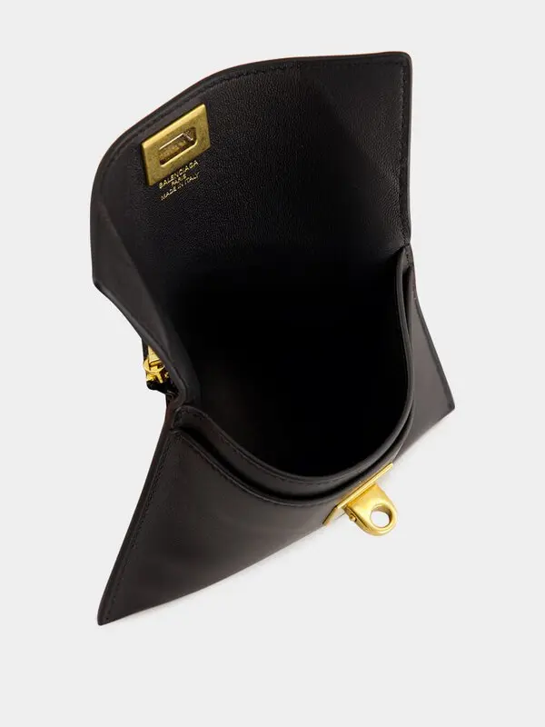 Balenciaga Rodeo Large Coin And Card Holder - Black