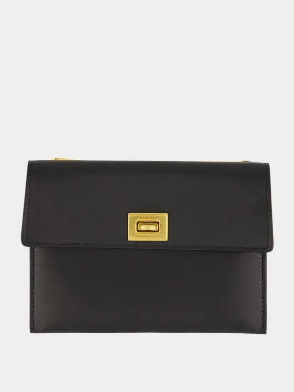 Balenciaga Rodeo Large Coin And Card Holder - Black
