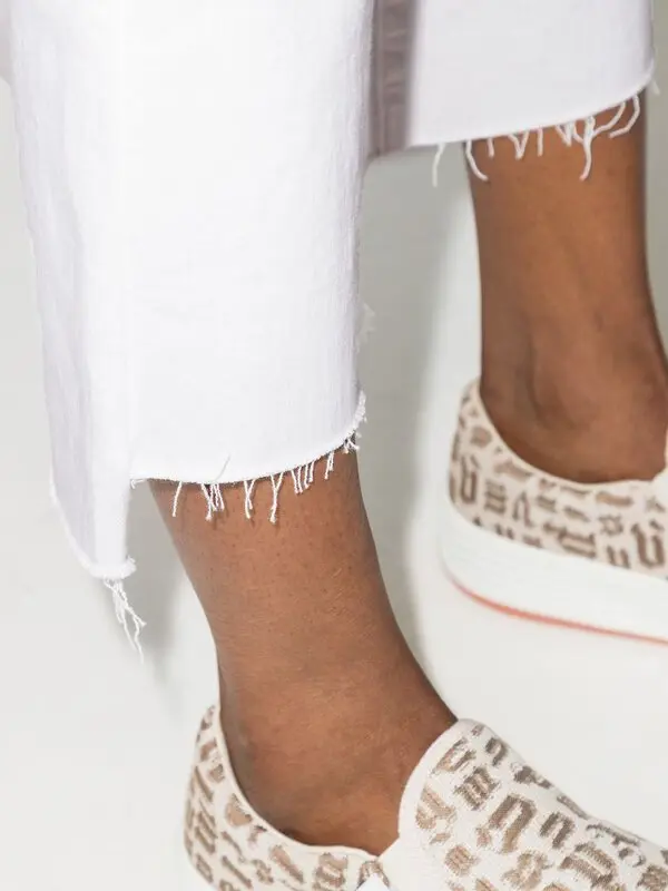 MOTHER Insider Crop Step Trousers