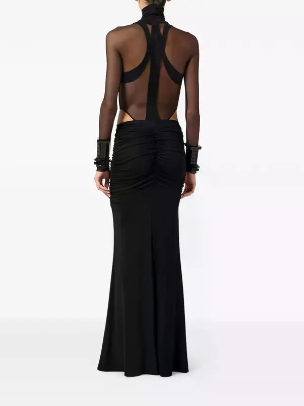 Elisabetta Franchi Tulle Bodysuit