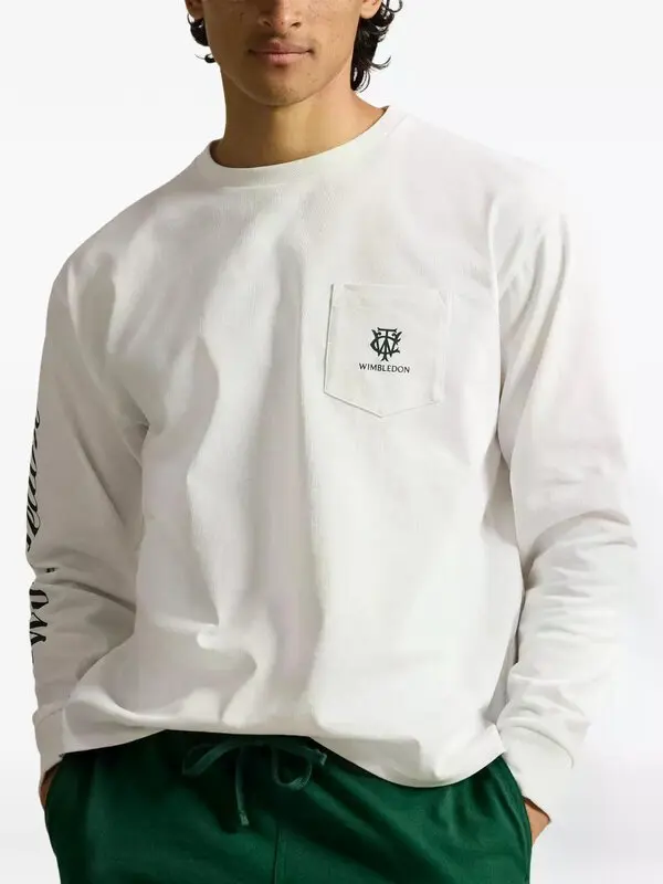 Polo Ralph Lauren Wimbledon Long-sleeve Pocket Sweatshirt