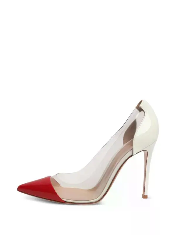 GIANVITO ROSSI Pointed-toe Pumps - White