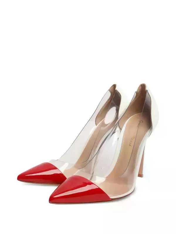 GIANVITO ROSSI Pointed-toe Pumps - White