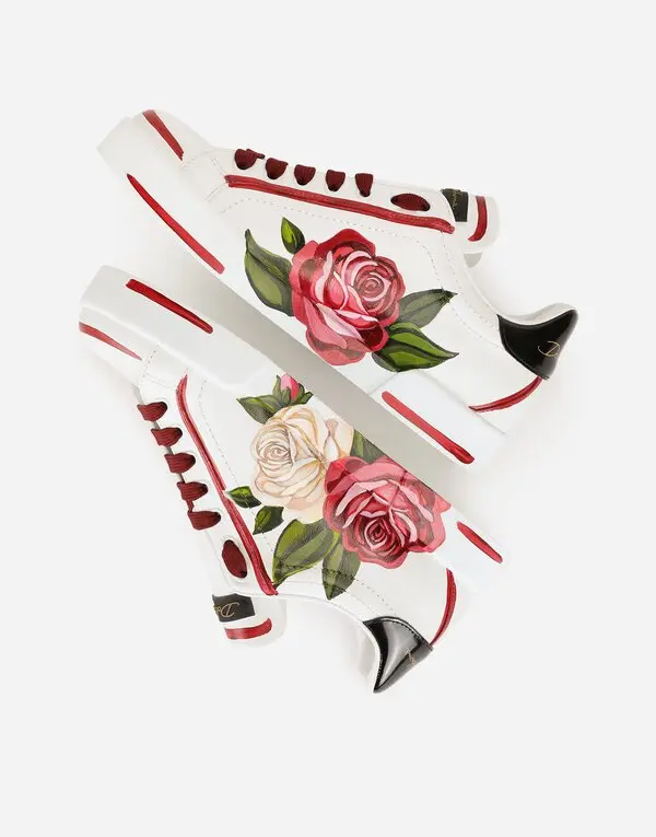 Dolce & Gabbana Limited Edition Portofino Sneakers - White