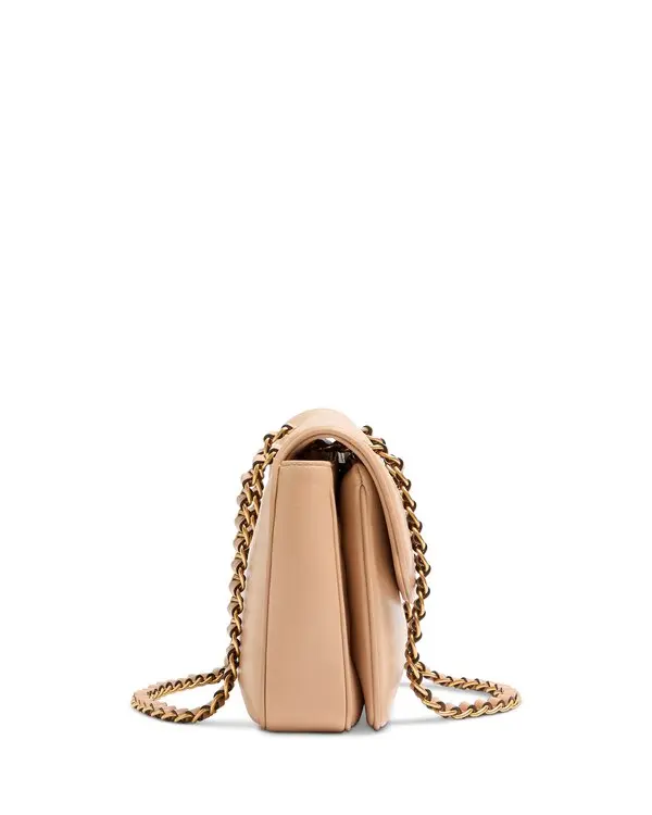 Valentino Garavani Medium Vlogo Leather Shoulder Bag