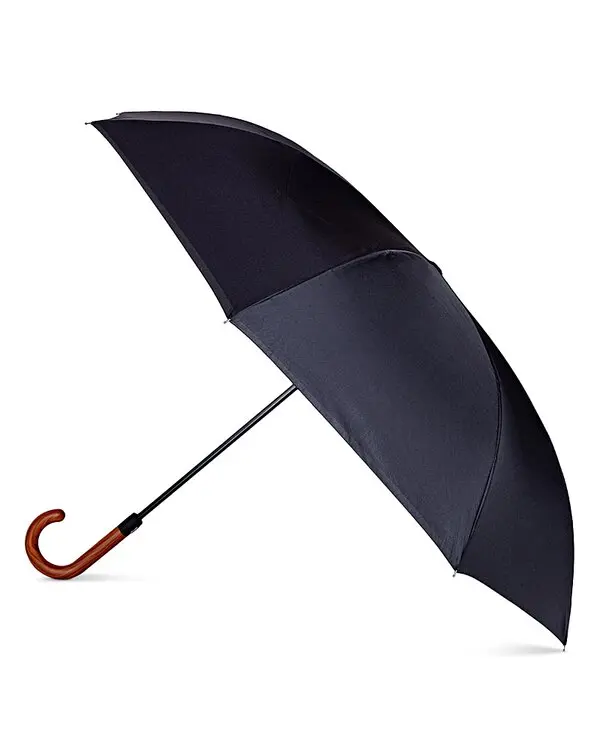 TOTES Auto Reverse Close Stick Umbrella - Black