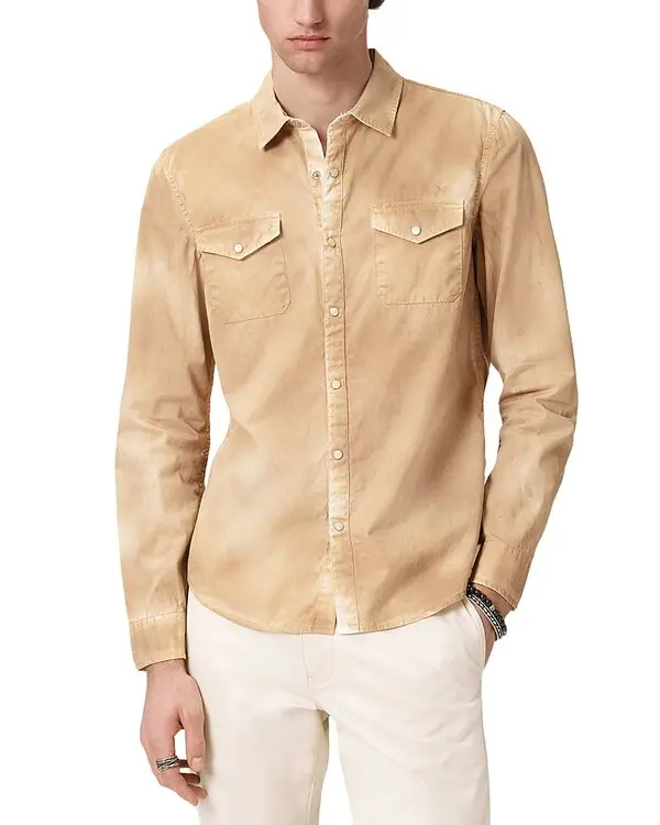 John Varvatos Marshal Western Snap Front Shirt