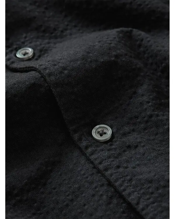John Varvatos Dan Short Sleeve Camp Collar Shirt