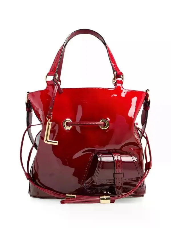 LANCEL Premier Flirt Bucket Bag - Red
