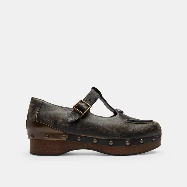 COACH Brain Dead Wooden Mary Jane