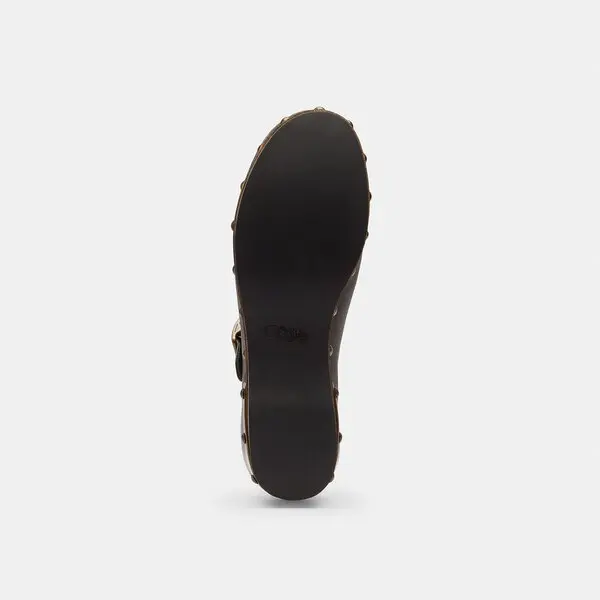 COACH X Brain Dead Leather Mary Jane Clogs