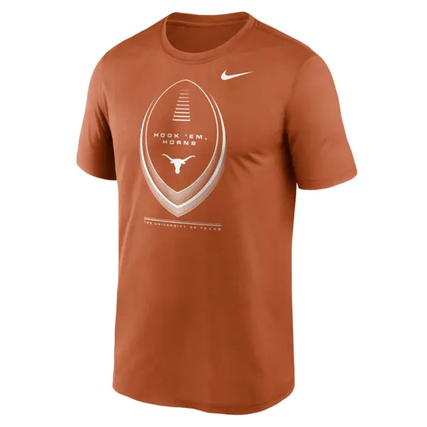 Nike Texas Primetime Football Icon Legend Dri-fit College T-shirt - Orange