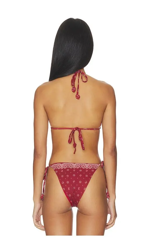 Devon Windsor Elis Bikini Top In Red