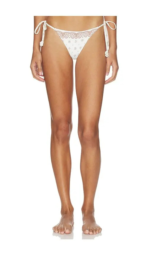 Devon Windsor Eadie Bikini Bottom In Cream - Crete