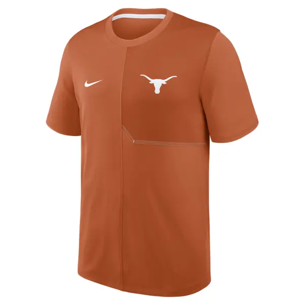 Nike Texas Sideline Coach Dri-fit College Top - Orange