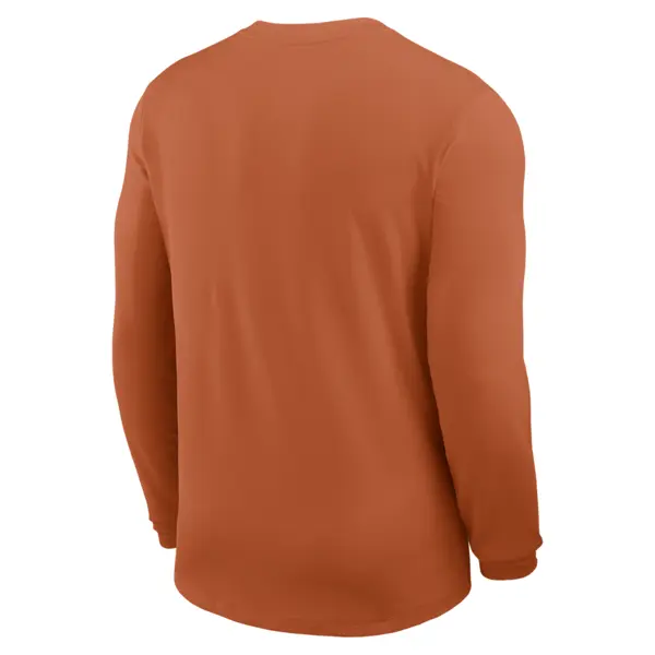 Nike Dri-fit College Long-sleeve Top - Orange