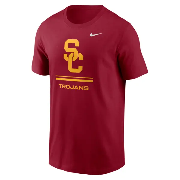 Nike Usc Sideline Dri-fit College T-shirt - Red
