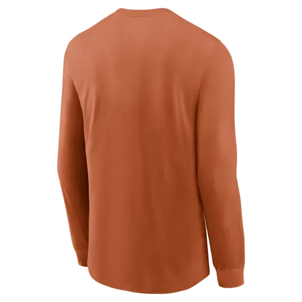 Nike Texas Sideline Dri-fit College Long-sleeve T-shirt - Orange