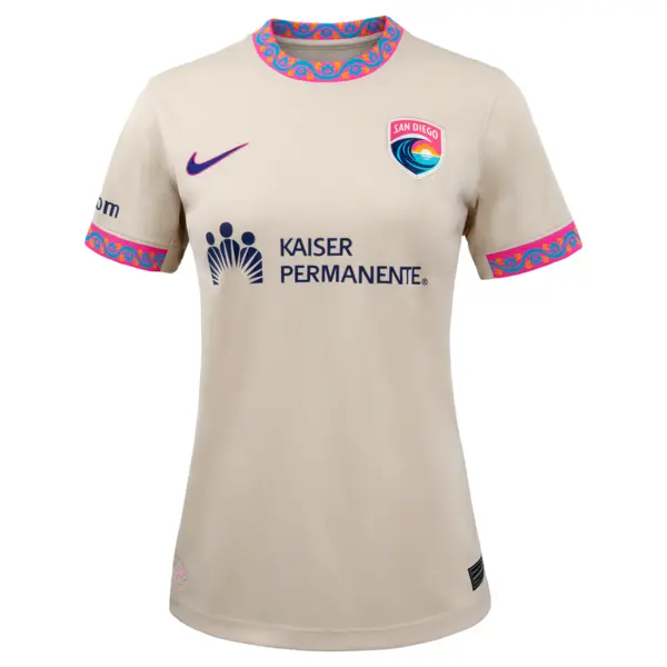 Nike Melanie Barcenas San Diego Wave Fc Nwsl Game Jersey - Brown