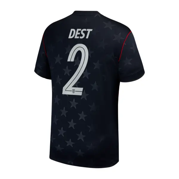 Nike Sergiã±o Dest Usmnt 2026 Stadium Away Dri-fit Soccer Jersey - Blue