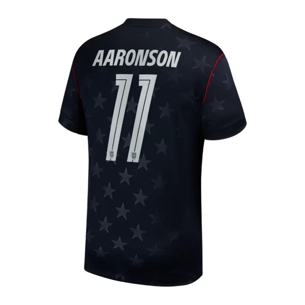 Nike Brenden Aaronson Usmnt 2026 Stadium Away Dri-fit Soccer Jersey - Blue