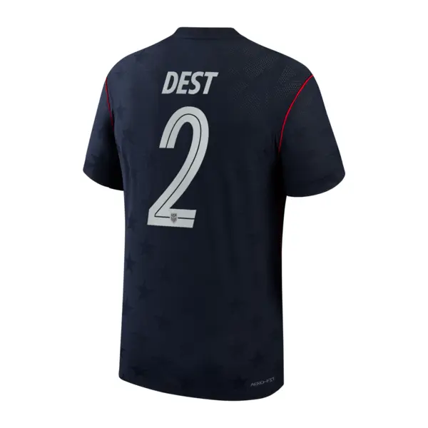 Nike Sergiño Dest Usmnt 2026 Match Away Soccer Jersey - Blue