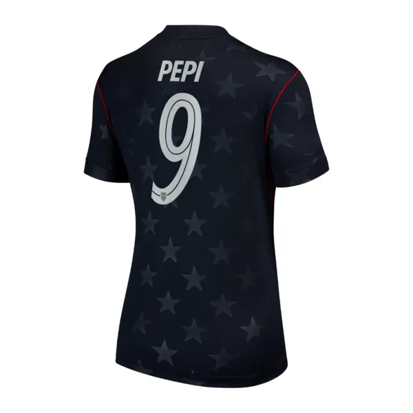 Nike Ricardo Pepi Usmnt 2026 Stadium Away Dri-fit Soccer Jersey - Blue