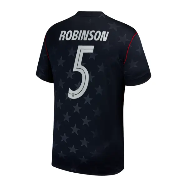 Nike Antonee Robinson Usmnt 2026 Stadium Away Dri-fit Soccer Jersey - Blue