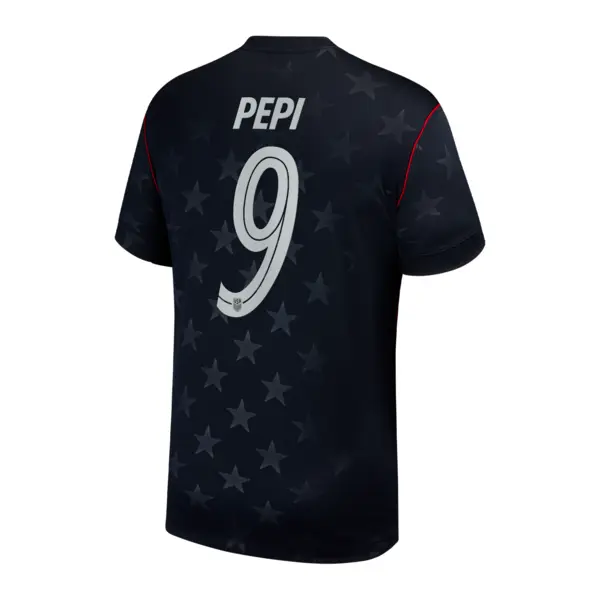 Nike Ricardo Pepi Usmnt 2026 Stadium Away Dri-fit Soccer Jersey - Blue