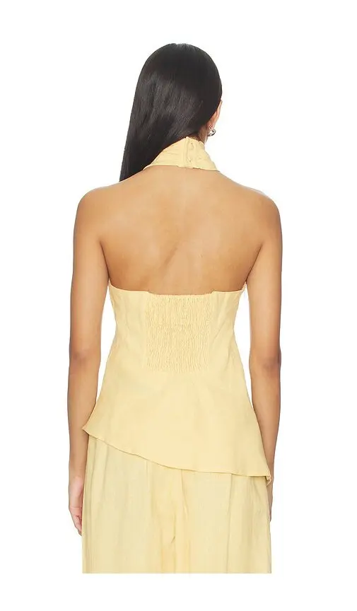 Faithfull The Brand Maria Top In Cream