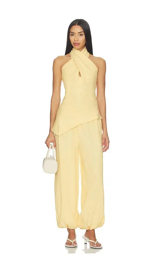 Faithfull The Brand Maria Top In Cream