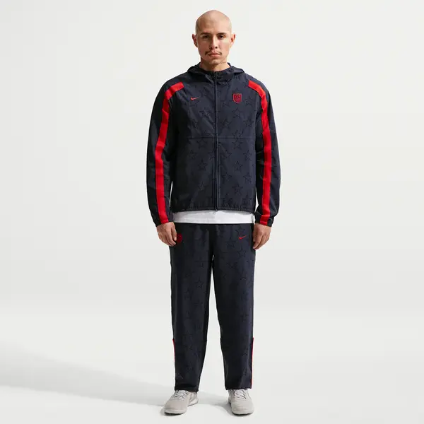 Nike Usmnt Energy Dri-fit Soccer Woven Pants - Blue