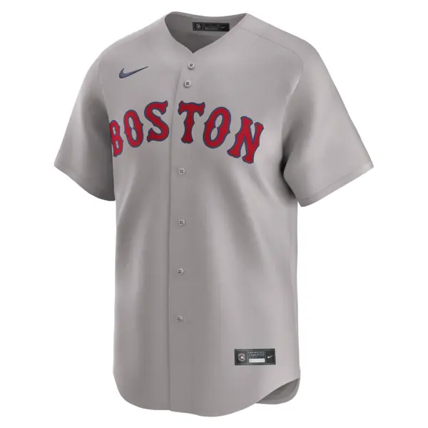 Nike Jarren Duran Boston Red Sox Dri-fit Mlb Limited Jersey - Grey