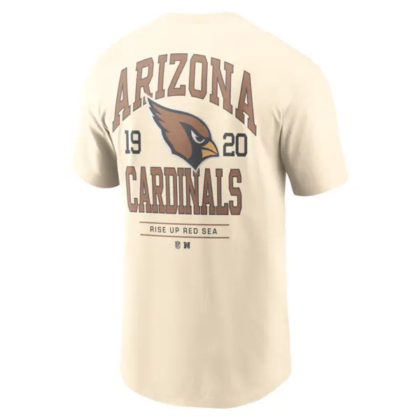Nike Arizona Cardinals Essential Vintage Mod Nfl T-shirt - Brown