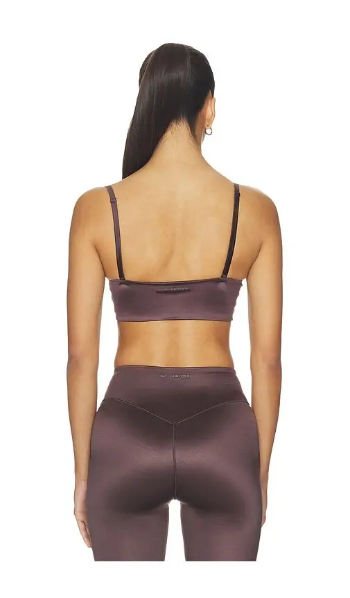 NIKESKIMS Shine Bandeau Bra In Brown