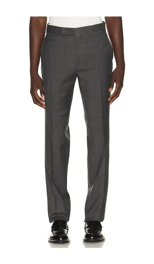 Polo Ralph Lauren 2-button Single Breasted Sharkskin 2-piece Suit In Grey