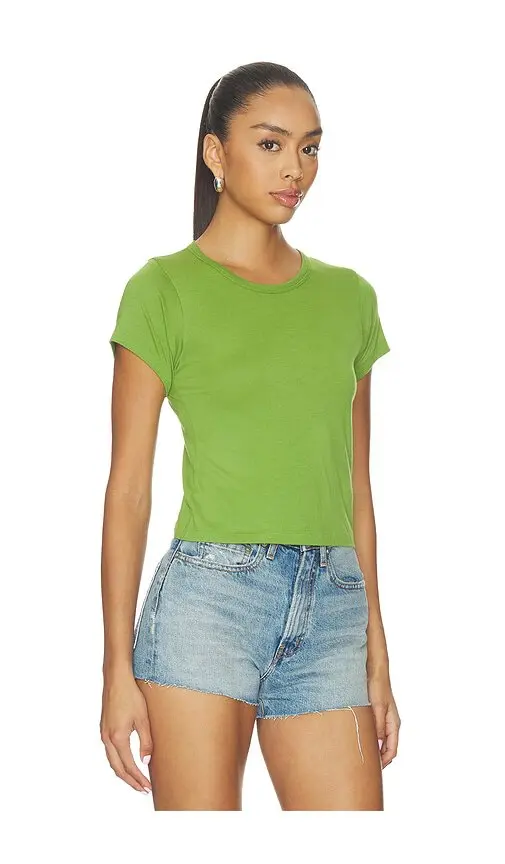 Eterne Short Sleeve Baby Tee In Green