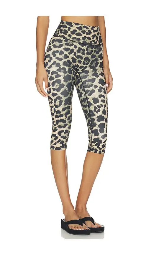 P.E Nation Signature Capri Legging In Brown