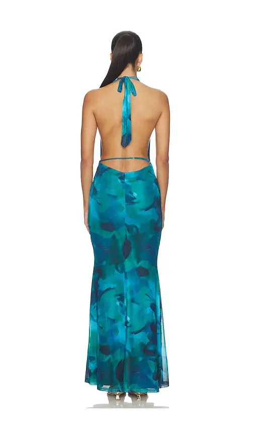 MORE TO COME Lailah Halter Maxi Dress
