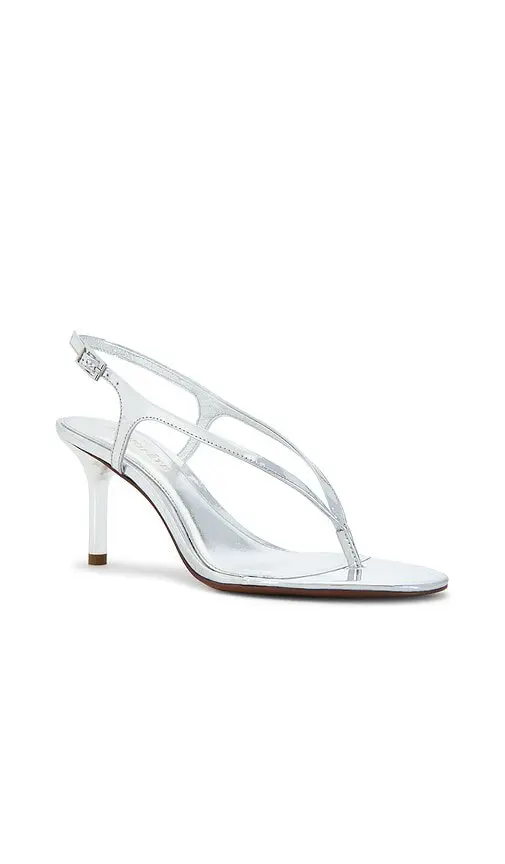 Retrofete Klotilde Slingback Sandal In Metallic