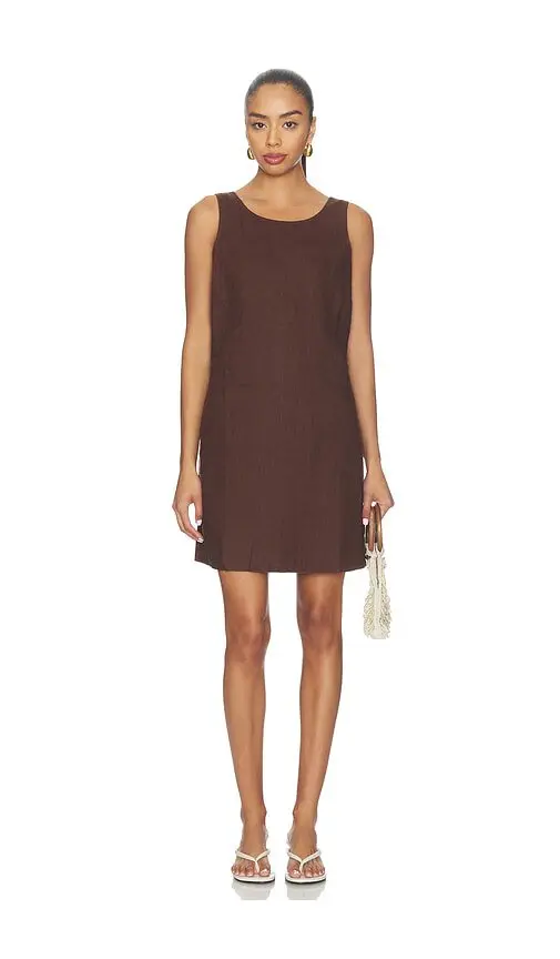Rails Sleeveless Linen Dress
