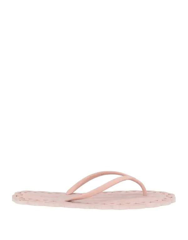 CARLOTHA RAY Rubber Thong Sandals Antique Rose