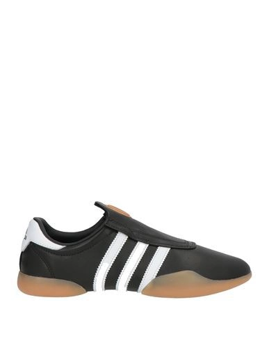Adidas Leather Slip-on Sneakers - Black